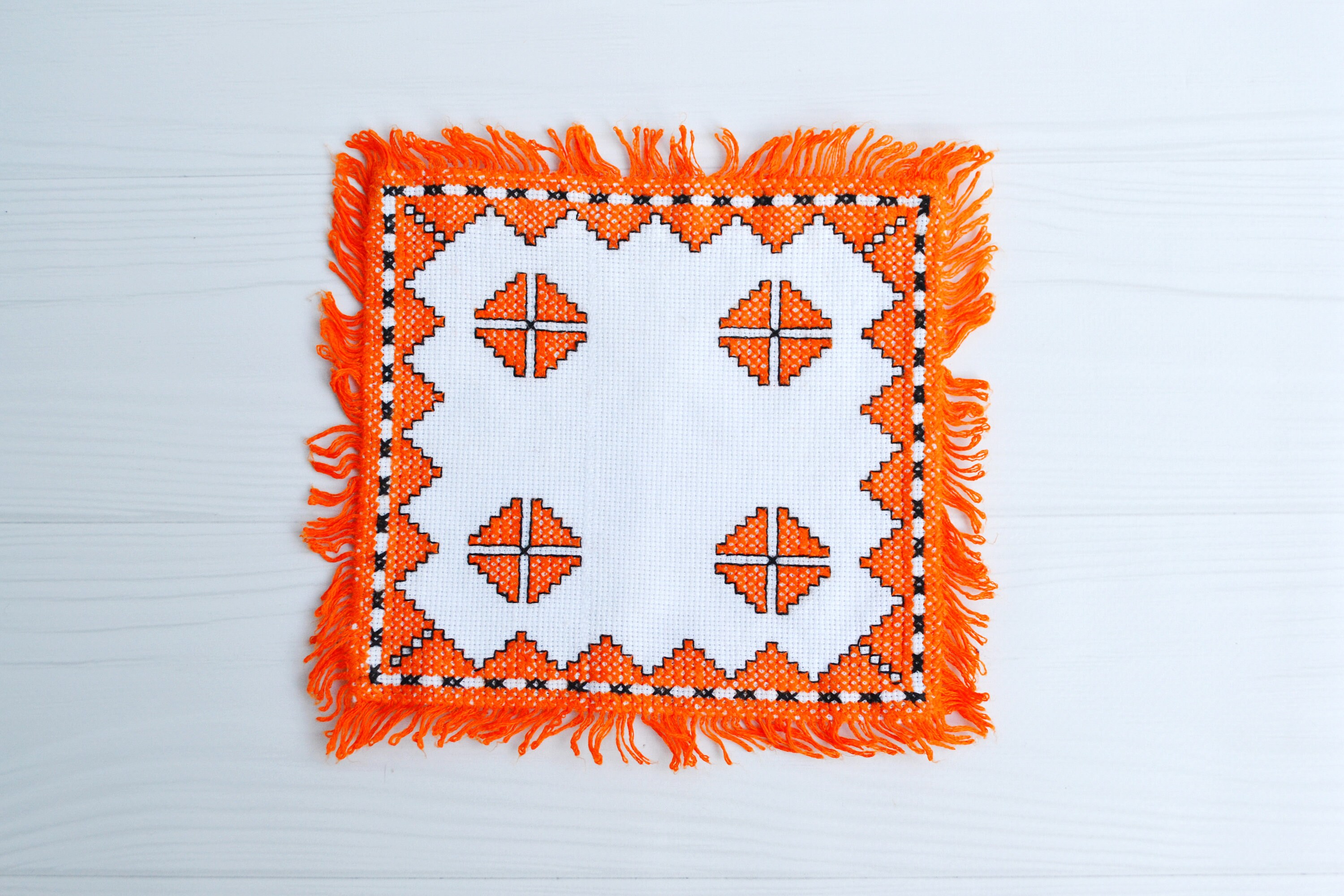Ukrainian Embroidered Table Napkins . Antique Embroidered . Ukraine ...