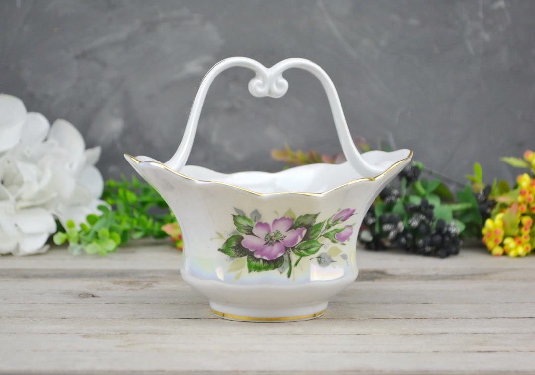 Wonderful Ukrainian Porcelain Sugar Bowl - Ceramic Sugar Box . Candy ...