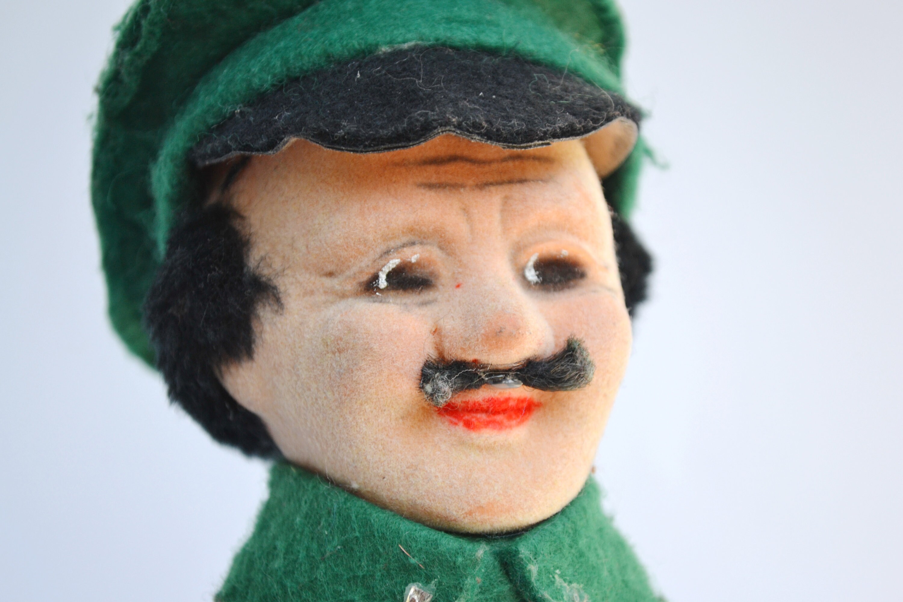 Rare Antique Hand Puppet Sergeant . Vintage Hand Puppet . Hand Glove ...