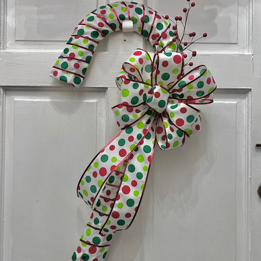 Christmas Candy Cane, Candy Cane Decor, Christmas Decor, Holiday Candy ...