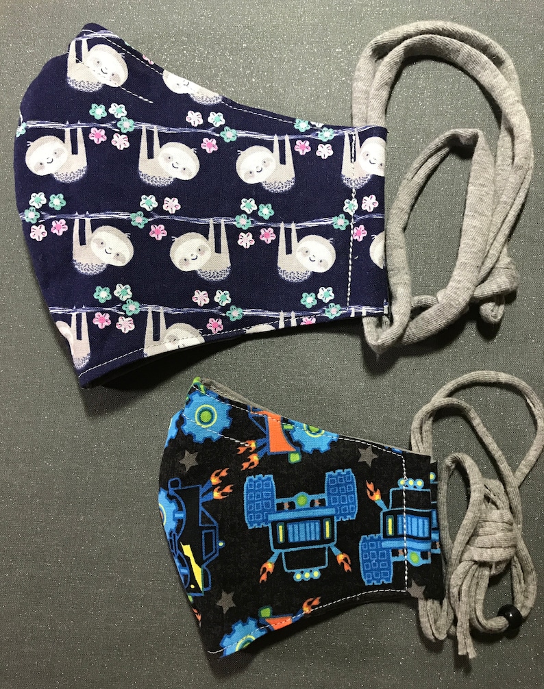 Ninja Style Face Mask With Filter Pocket - Adult Teen and Child Sizes ...