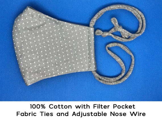 Ninja Style Face Mask with Filter Pocket Adult Teen and | Etsy