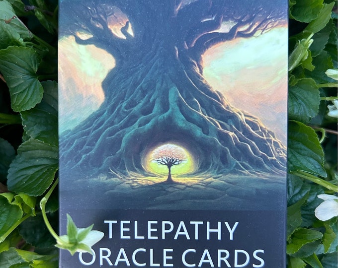 Telepathy Oracle Cards - 56 Card Deck - Synchronicities & Blessings to ...