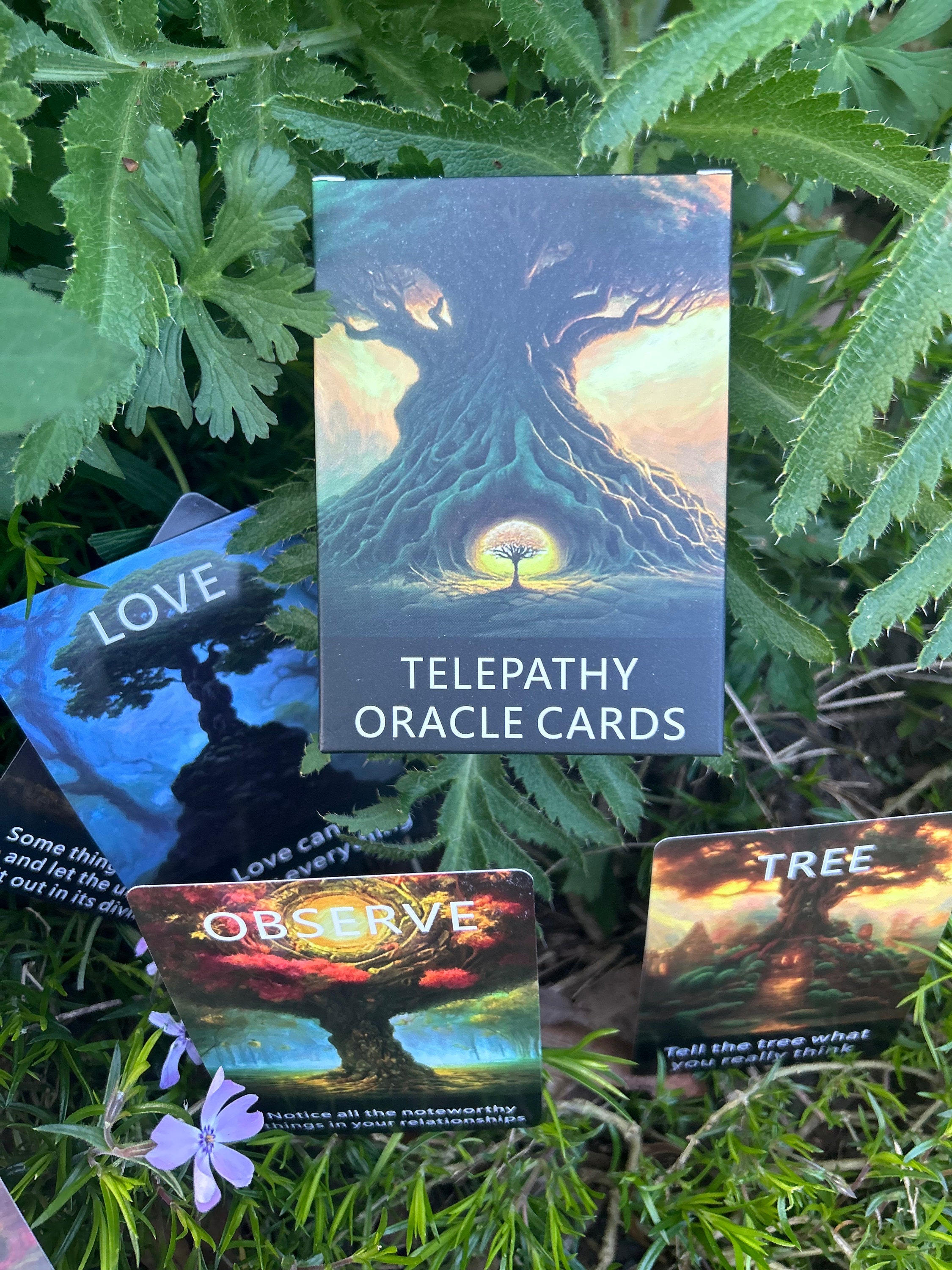Telepathy Oracle Cards - 56 Card Deck - Synchronicities & Blessings to ...