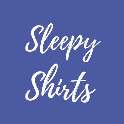 SleepyShirts - Etsy