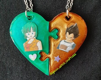 Vegeta and Bulma Svg - Etsy