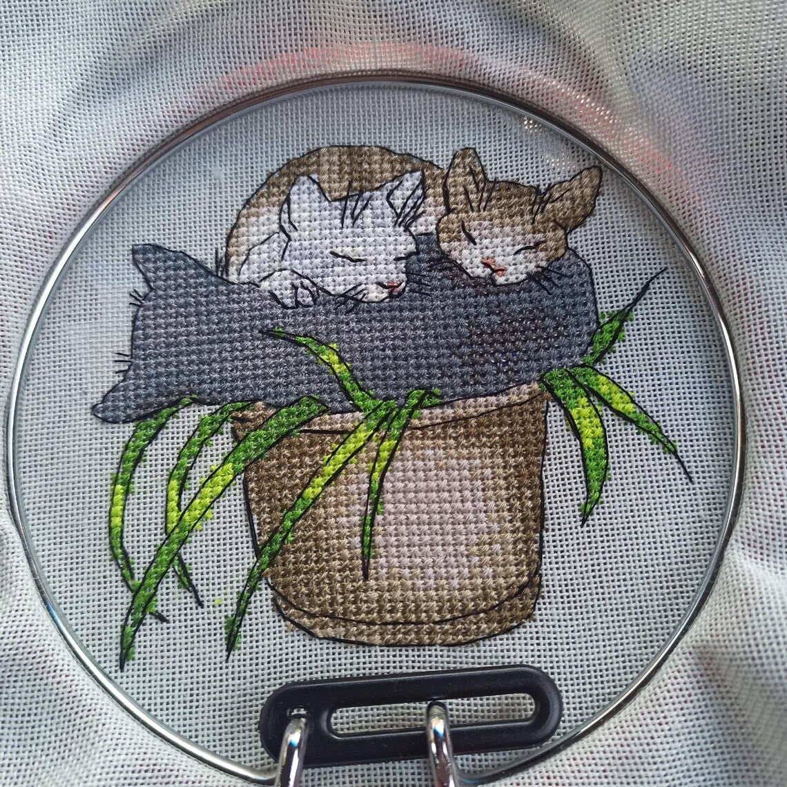 Sleeping Trio Cross Stitch Pattern - Etsy