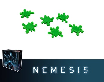 Nemesis Board Game Slime Token Upgrade Fancy Edition Nemesis Lockdown ...