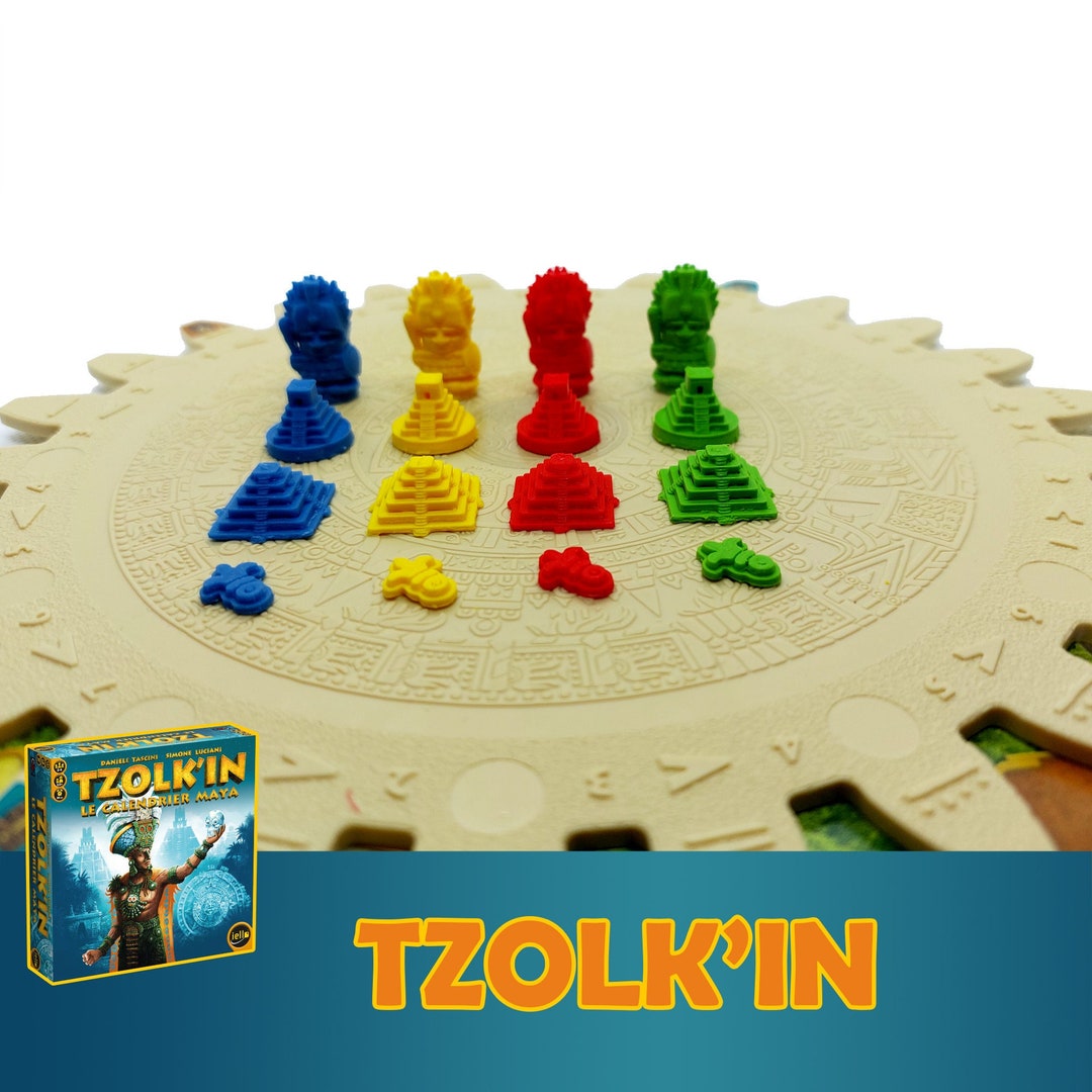 Tzolkin 56x Player Upgraded Tokens Board Game Tzolk'in - Etsy