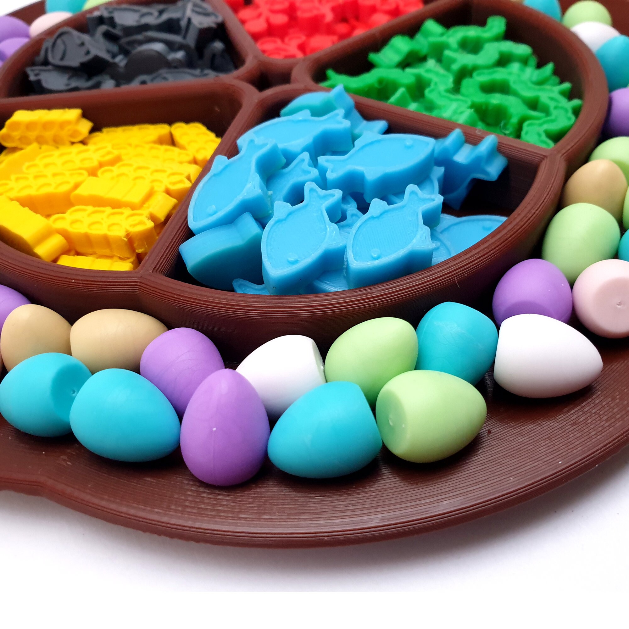 Wingspan Egg Food Token Tray Board Game - Etsy