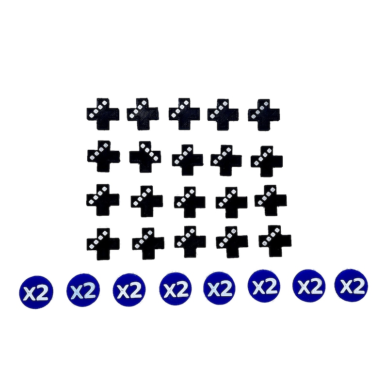 Ark Nova 28x Multiplier Tokens Board Game - Etsy