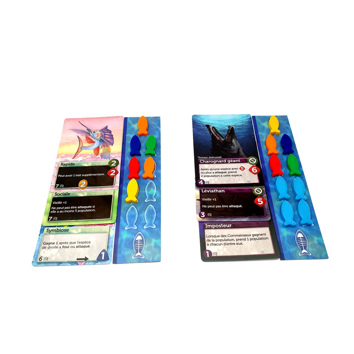 Oceans 240x Deluxe Fish Tokens Board Game - Etsy