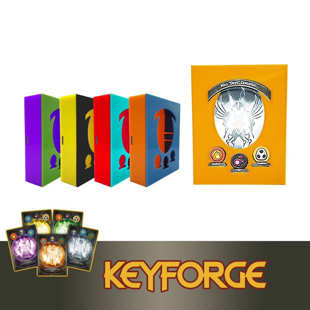 Keyforge Deck Box Cards Board Game - Etsy