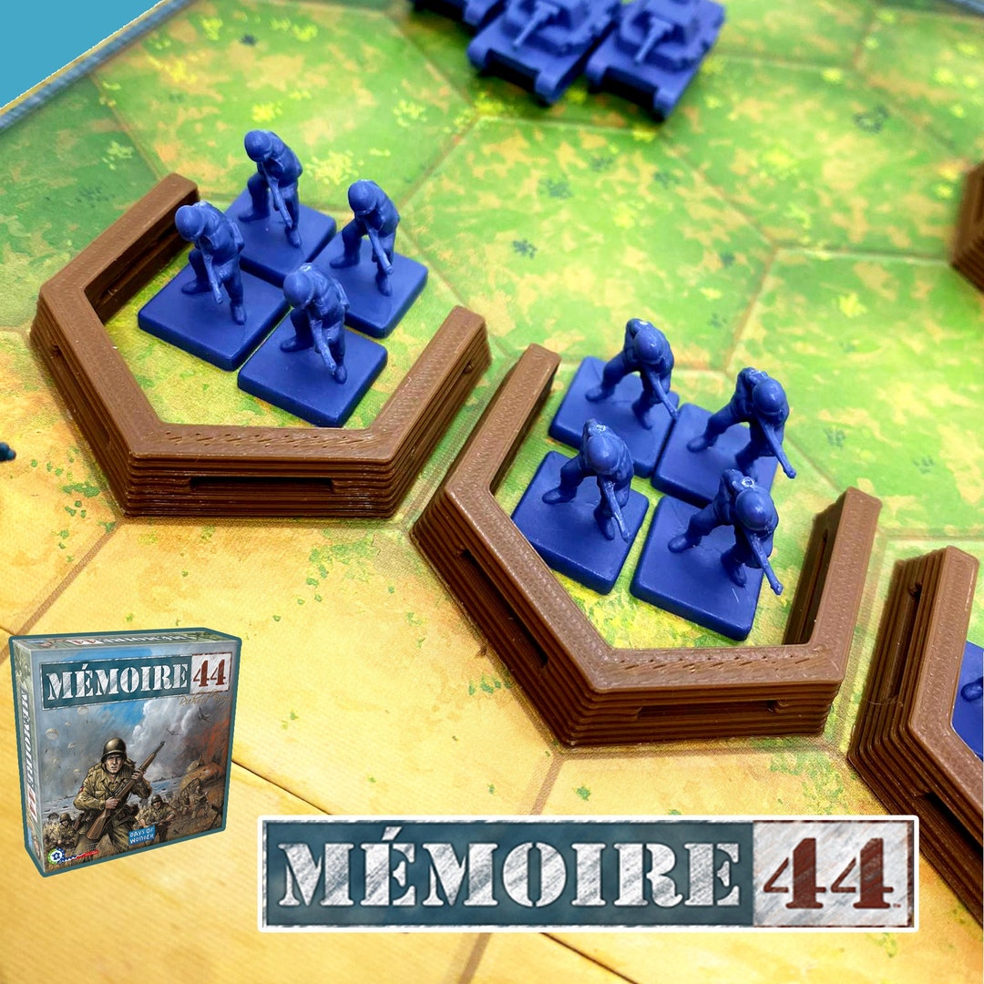 Memoir 44 4x Bunkers - Etsy