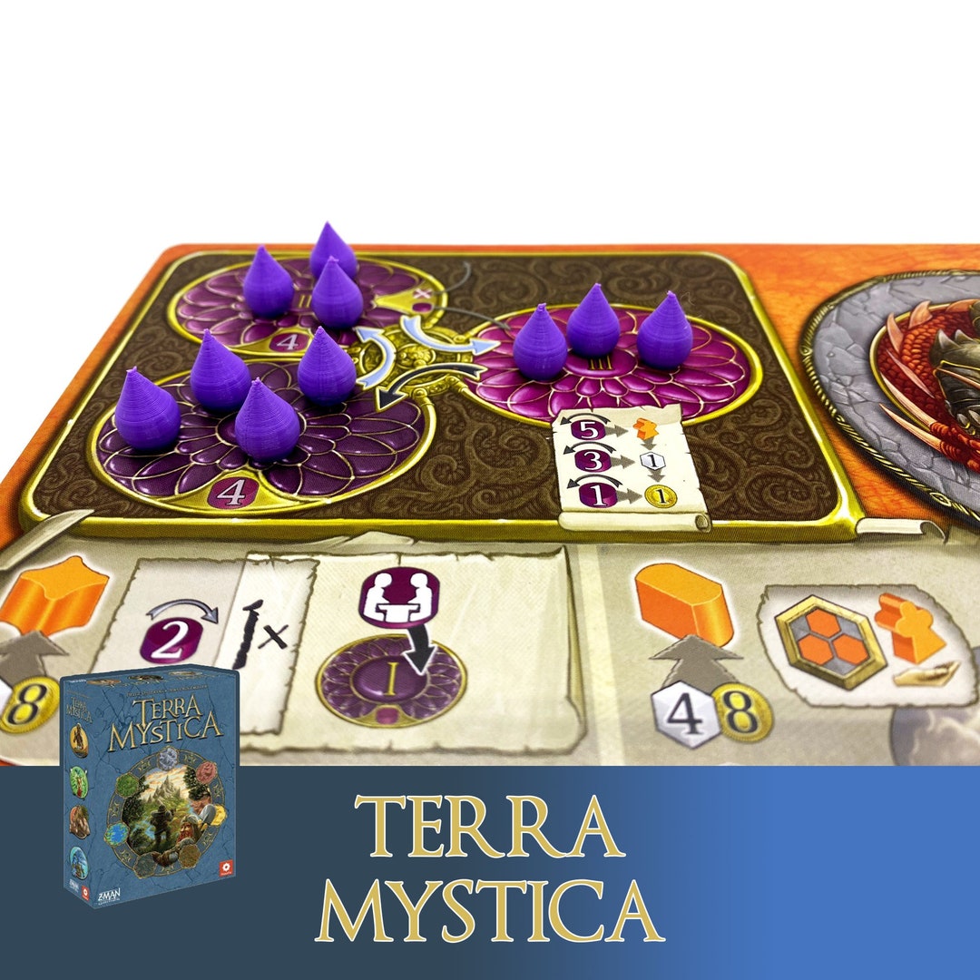 Terra Mystica 65x Purple Power Tokens Board Game - Etsy