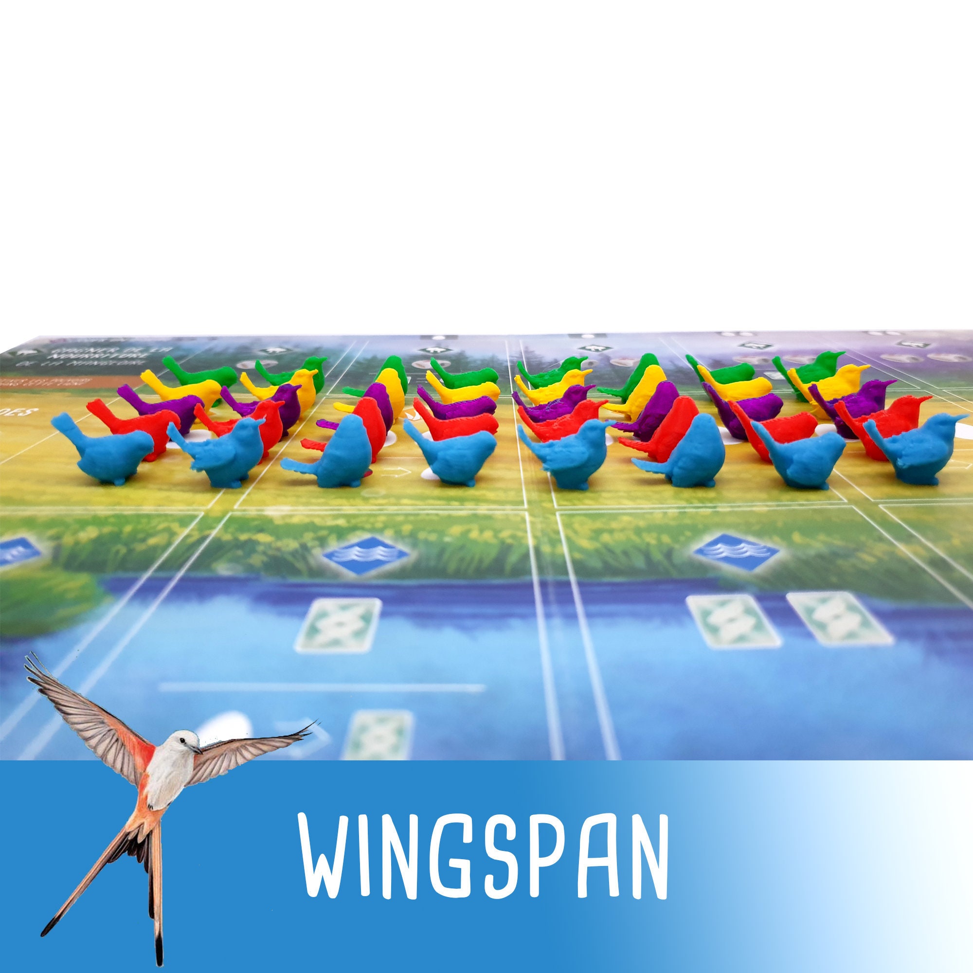 Wingspan Player Dashboard Cards Resources Board Game Games & Puzzles ...