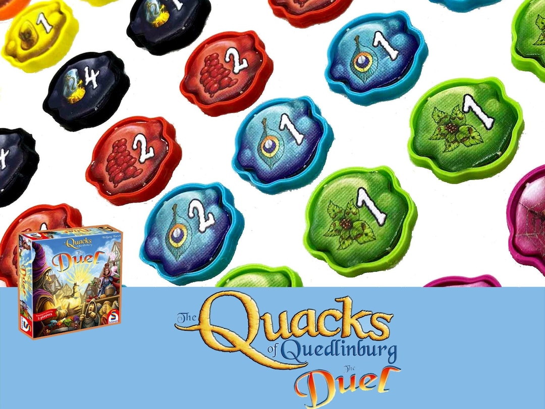 The Quacks of Quedlinburg: the Duel Game Deluxe Tokens - Etsy