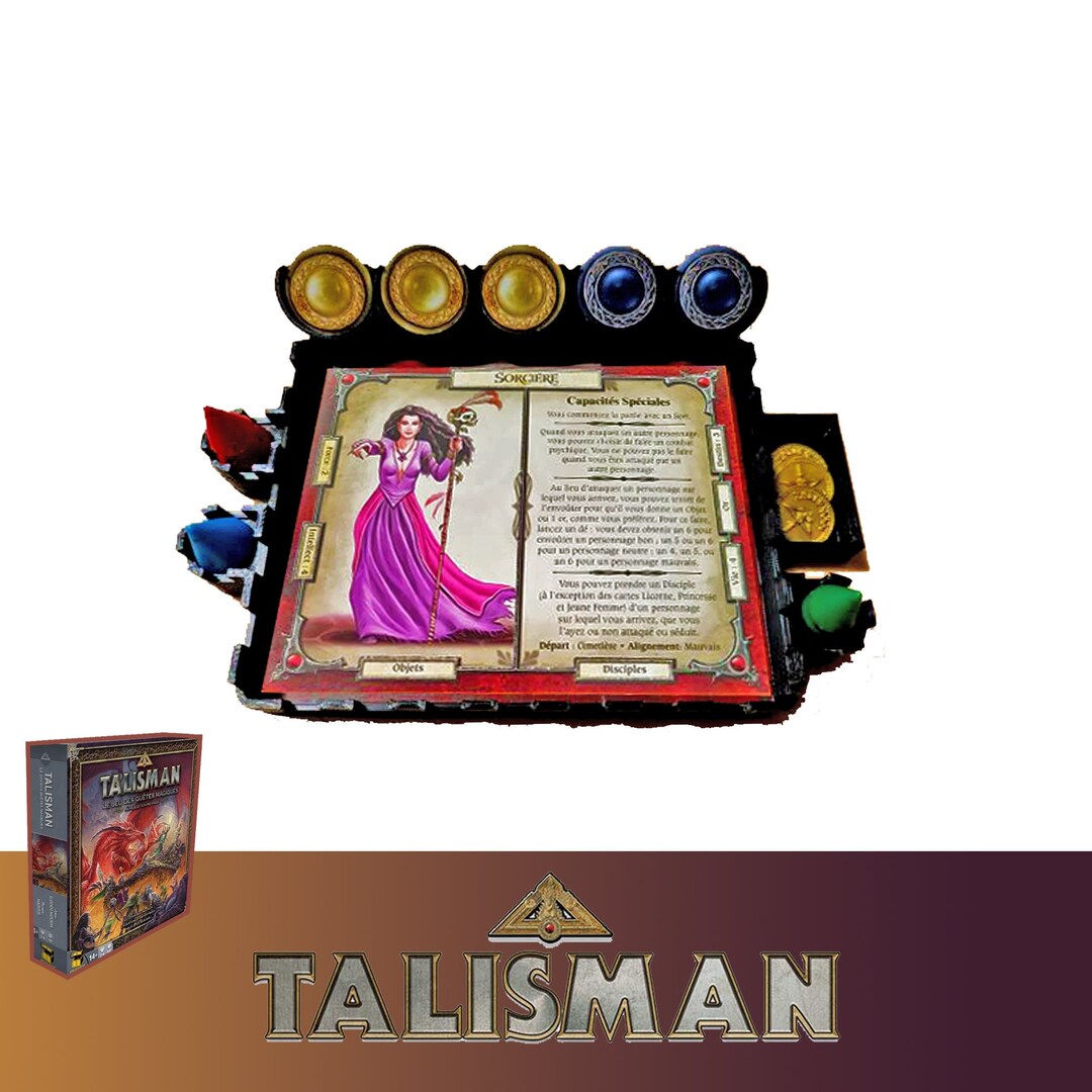 Talisman Tray Board Game - Etsy
