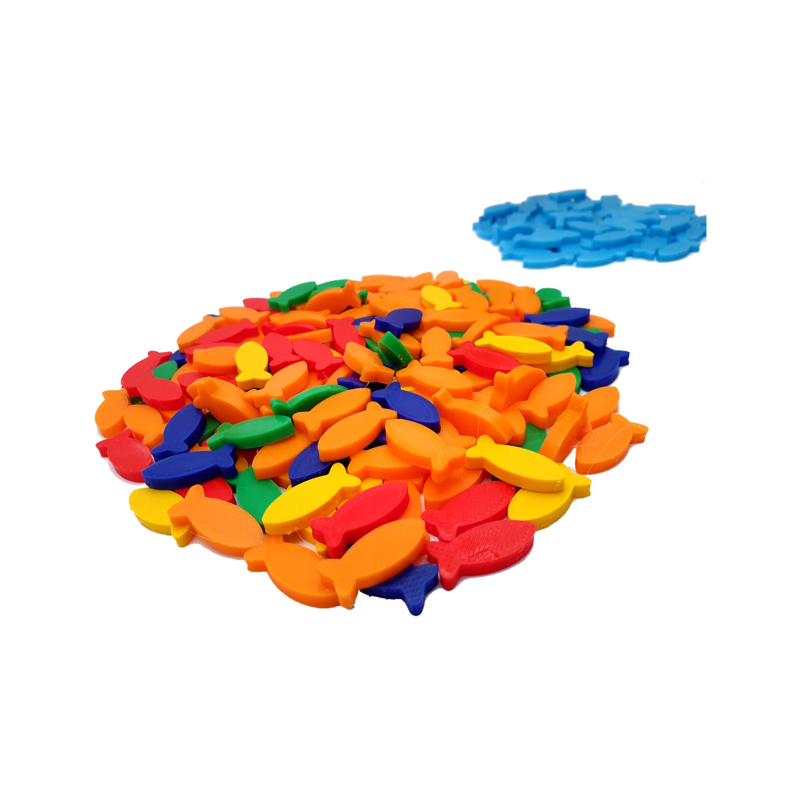 Oceans 240x Deluxe Fish Tokens Board Game - Etsy