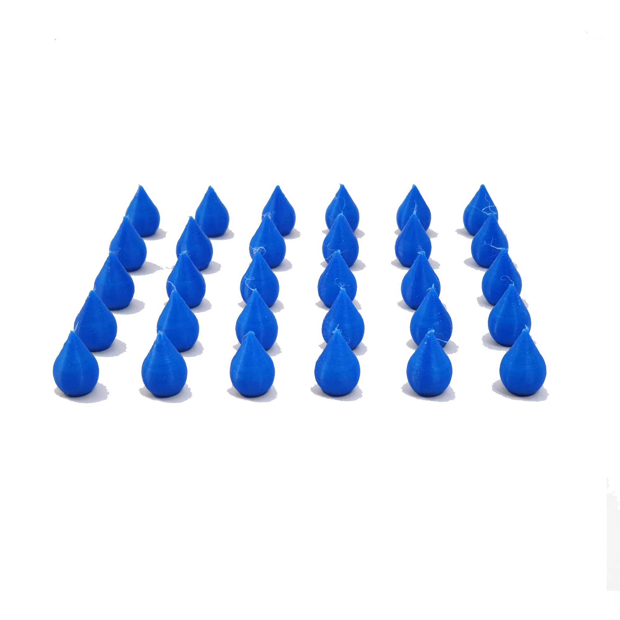 Barrage 30x Color Water Drop Tokens Board Game | Etsy