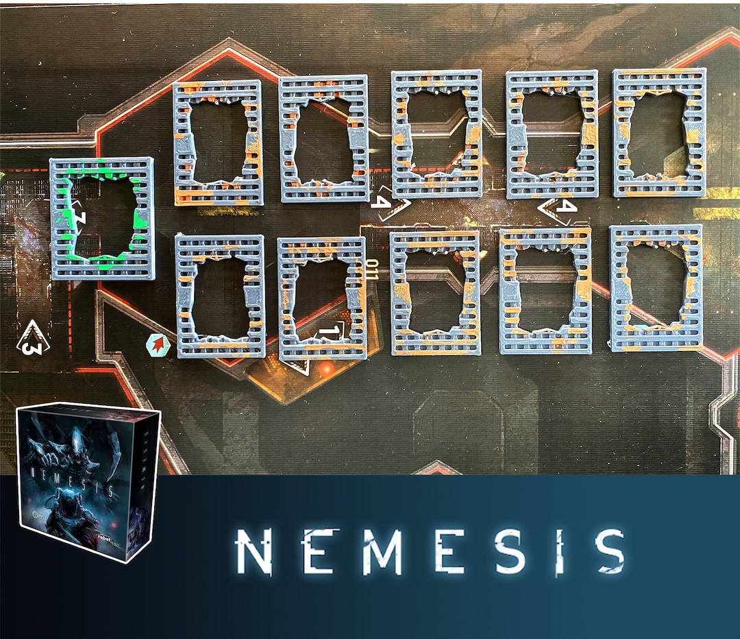 Nemesis Aliens AGDITC 11x Tunnel Tokens Board Game - Etsy