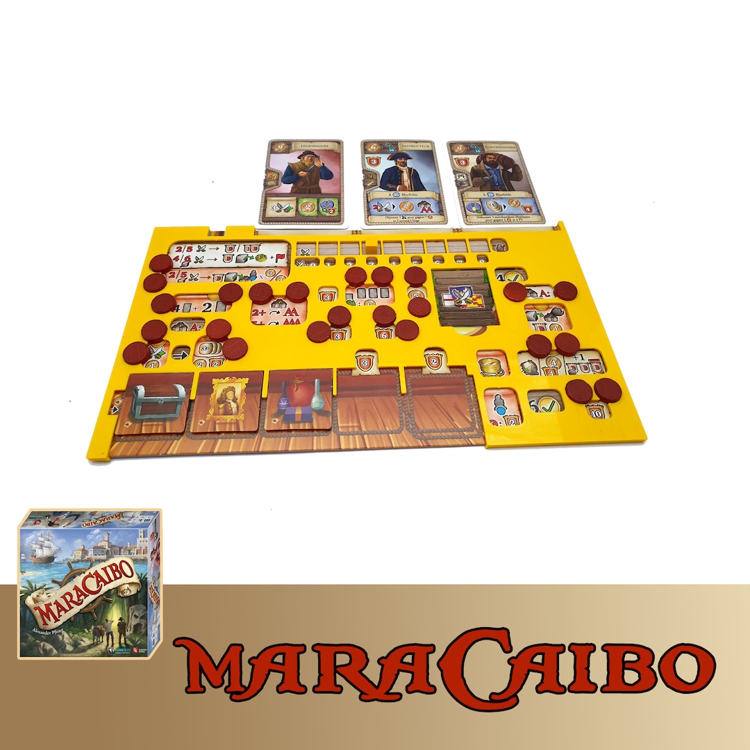 Maracaibo Player Mat Overlay Board Game - Etsy
