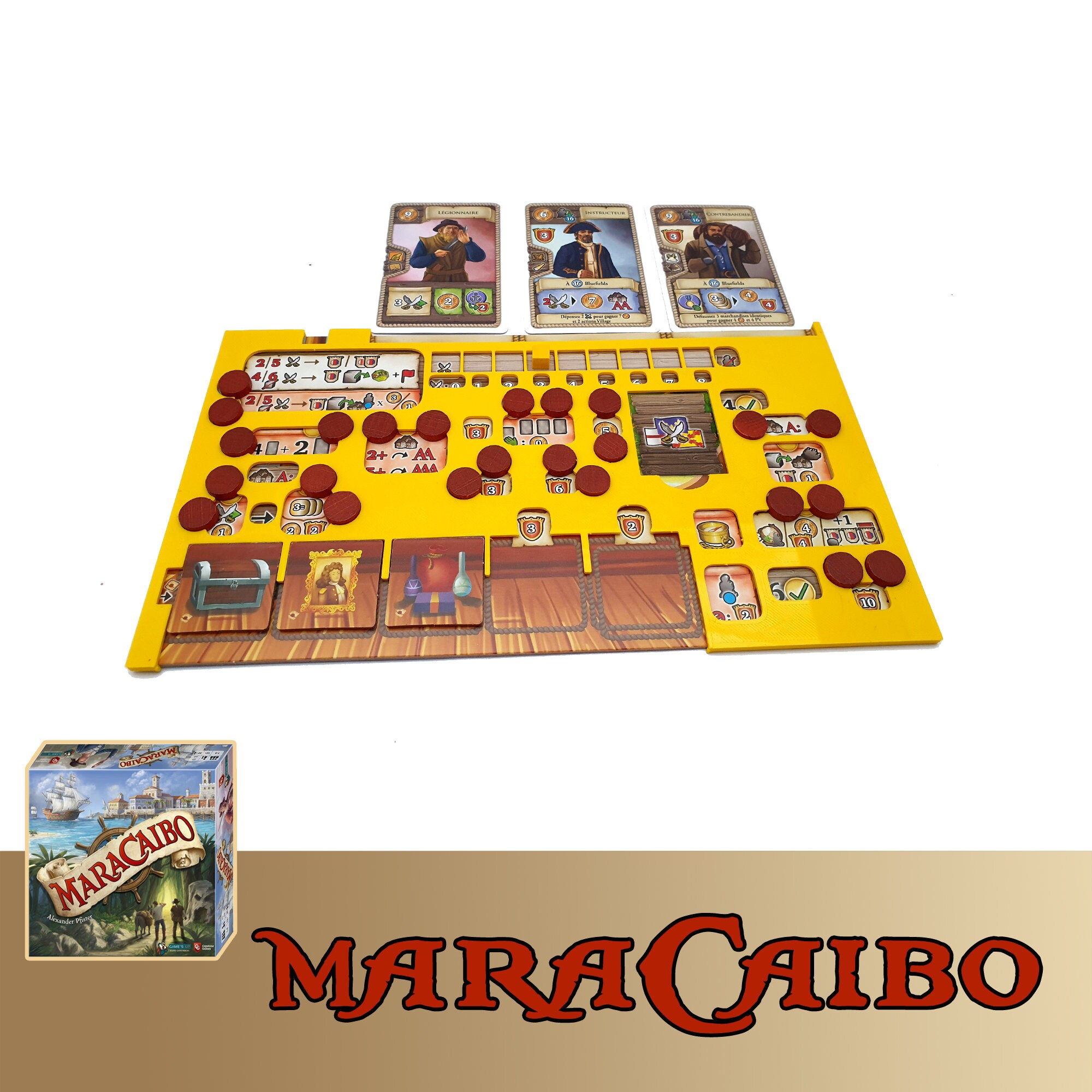 Maracaibo Player Mat Overlay Board Game - Etsy Canada