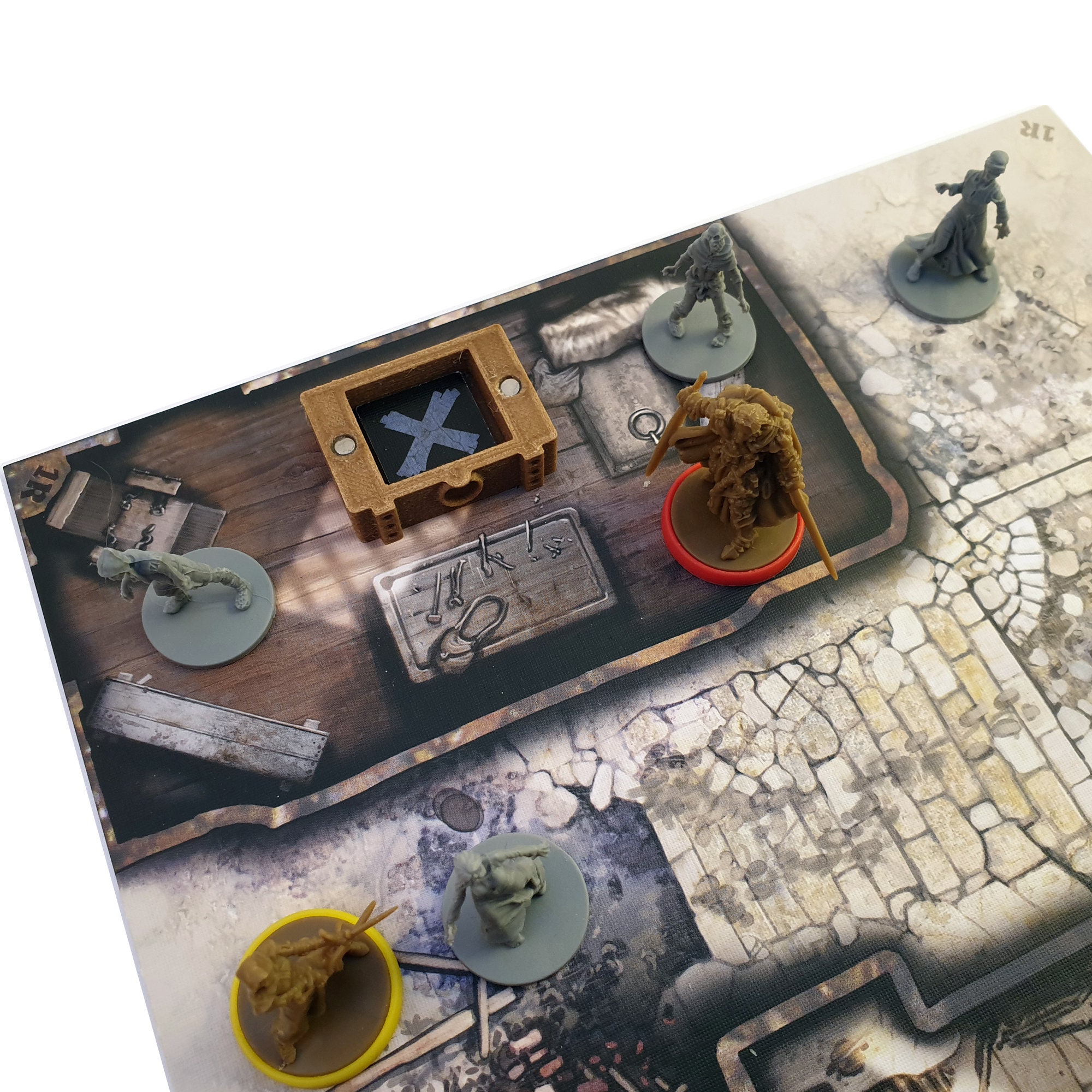 Zombicide Black Plague 8x Magnet Wooden Chest Objective Board - Etsy