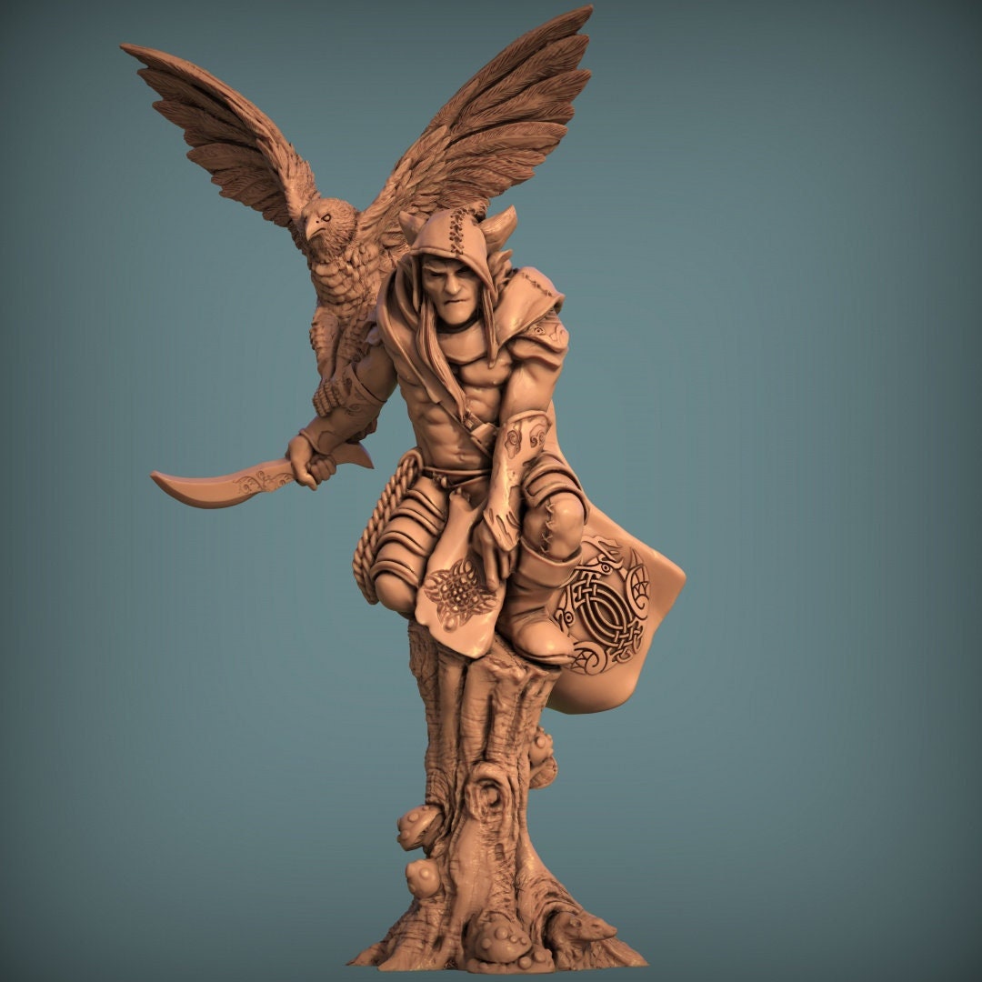 Elf Rogue 28mm Resin 3D Printed Model - Etsy UK