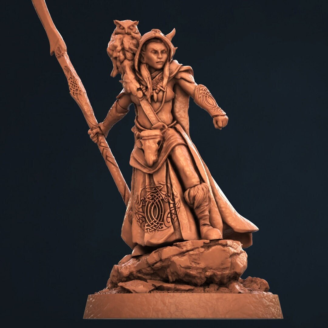Elf Princess 28mm Resin 3D Printed Models - Etsy