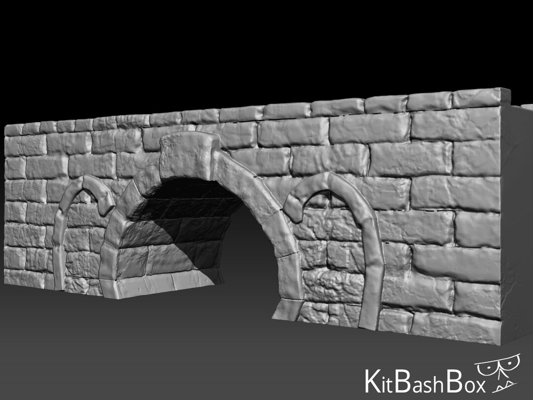 LOTR Fantasy Bridge Tabletop Model - Etsy