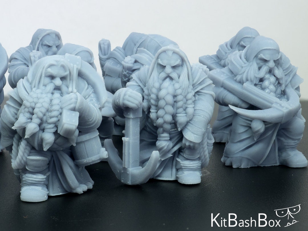 10 Dwarf Crossbow Unit Resin 3D Printed Models - Etsy UK