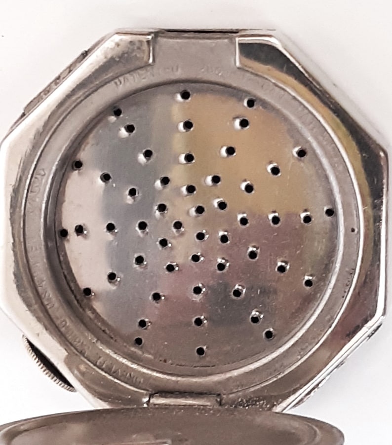 Compact Powder Rare Brevete Art Deco Rotating Mechanism - Etsy UK