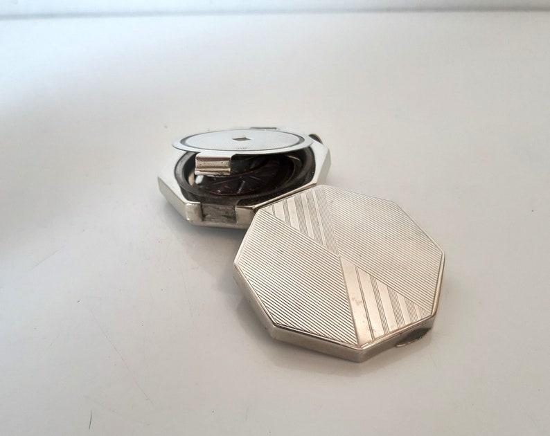 Compact Powder Rare Brevete Art Deco Rotating Mechanism - Etsy UK