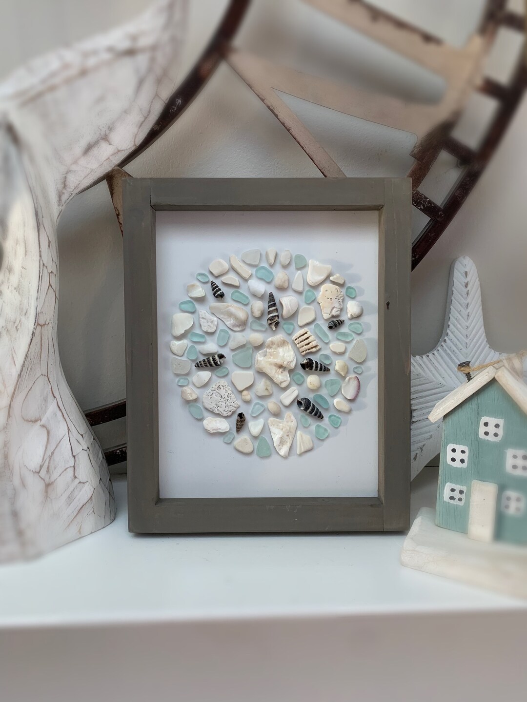 Sea Glass Art, Vancouver Island Art, Sea Shells, Sea Pottery, Beach ...