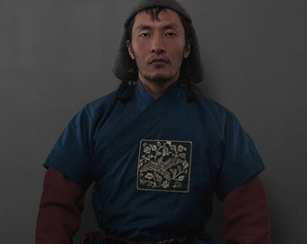 Mongolian Deel Robe - Etsy