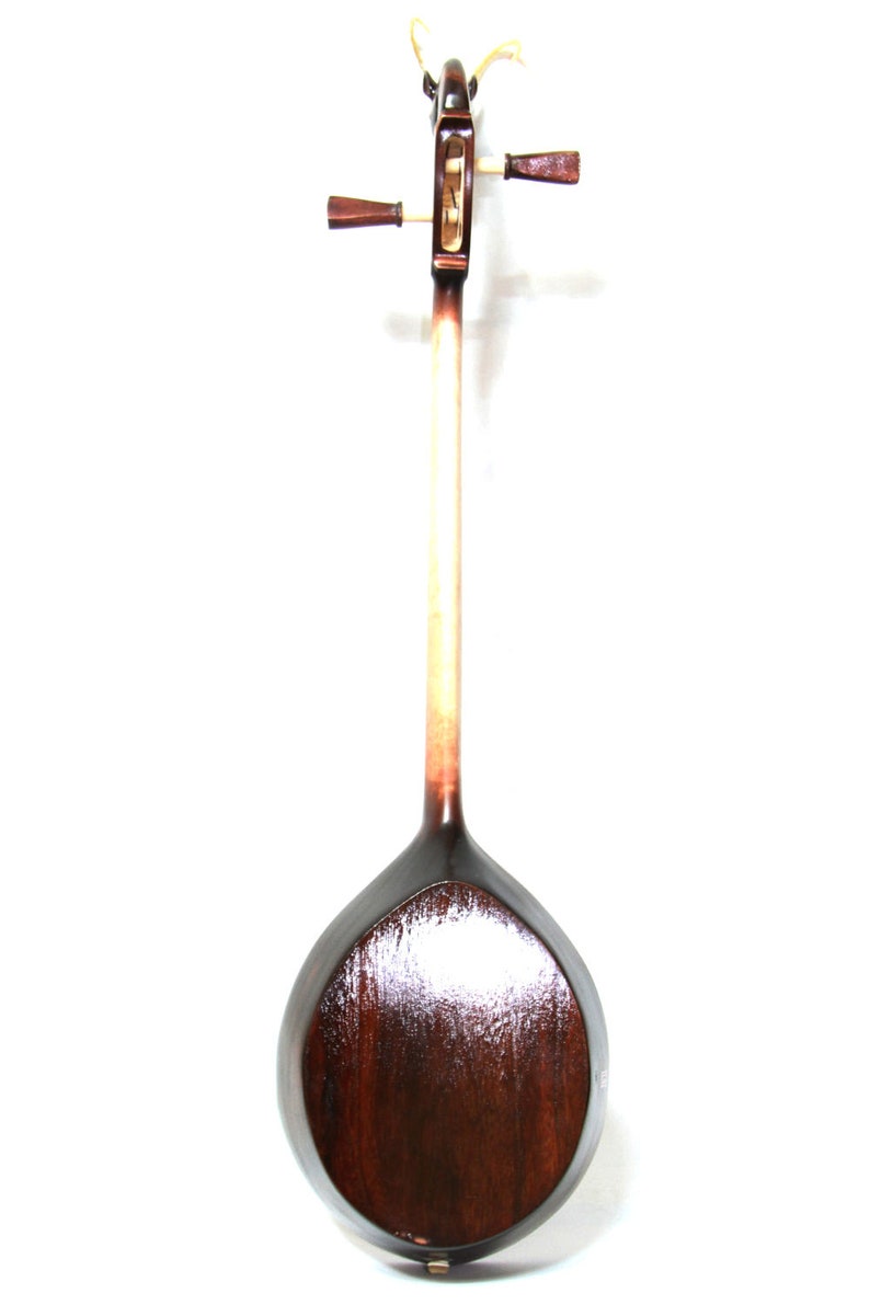 Mongolian Standard Brown Tovshuur With Wild Goat Head | Etsy