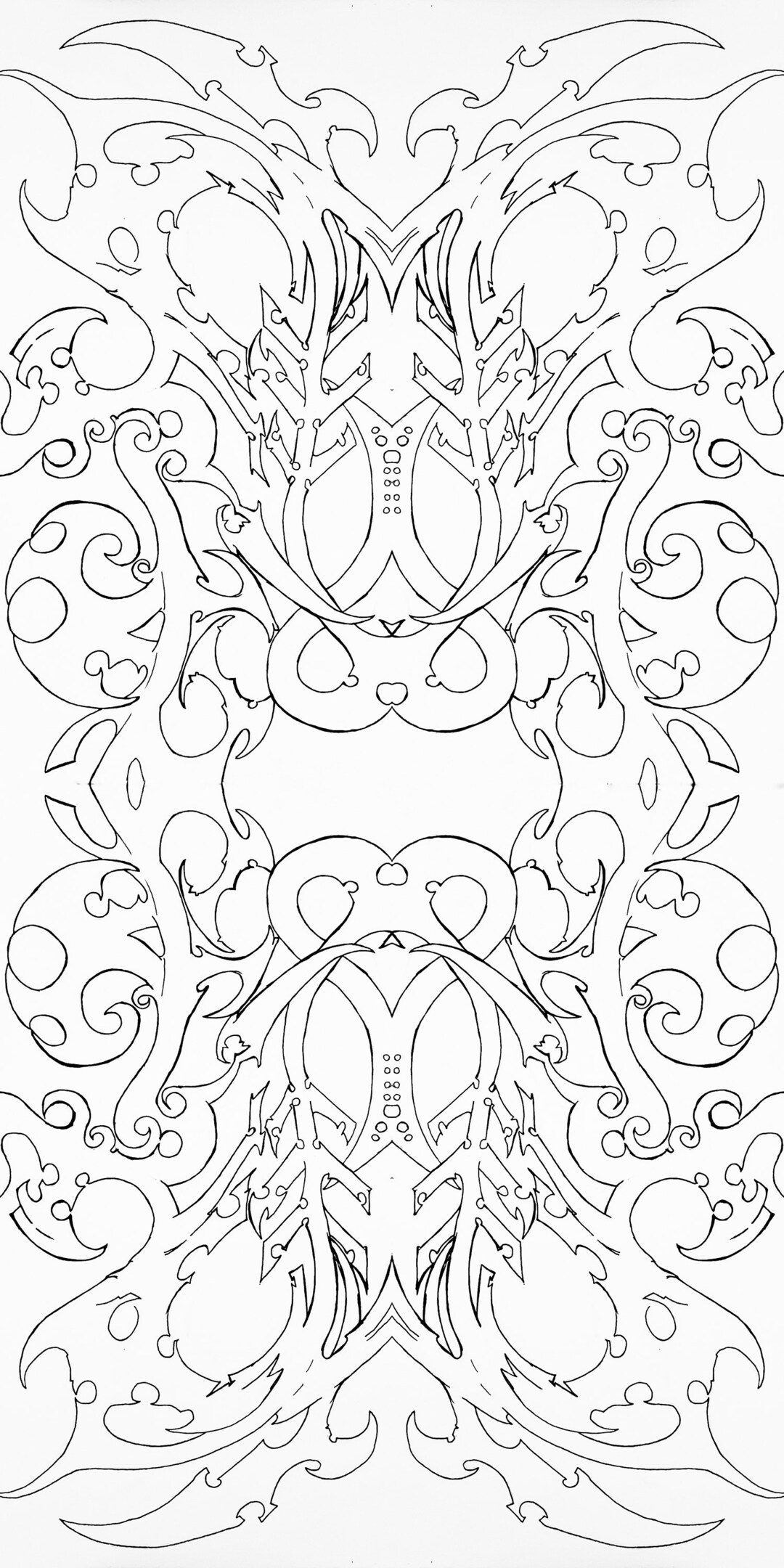 Print Your Own Coloring Sheet Digital File High-resolution Unique ...