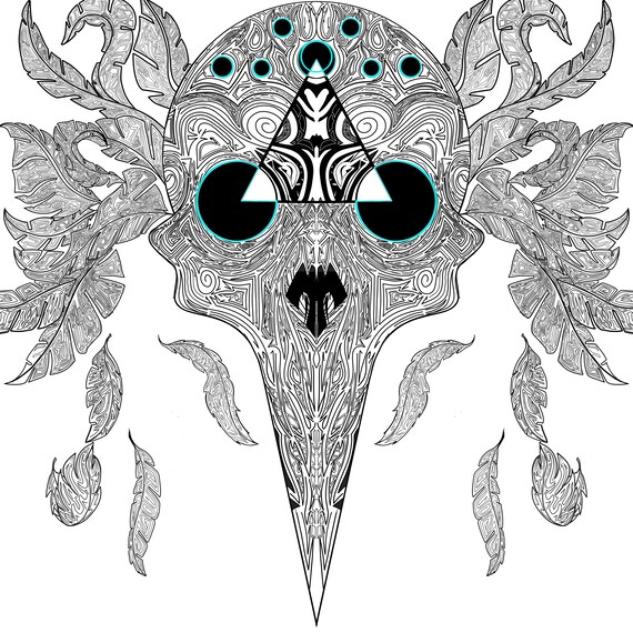 Skulls In Fire Souls