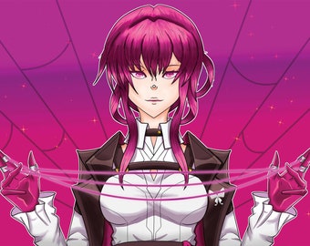 Honkai Star Rail HSR Kafka Artwork Print 11 X 17 - Etsy