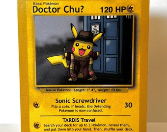 Doctor Pikachu - Etsy