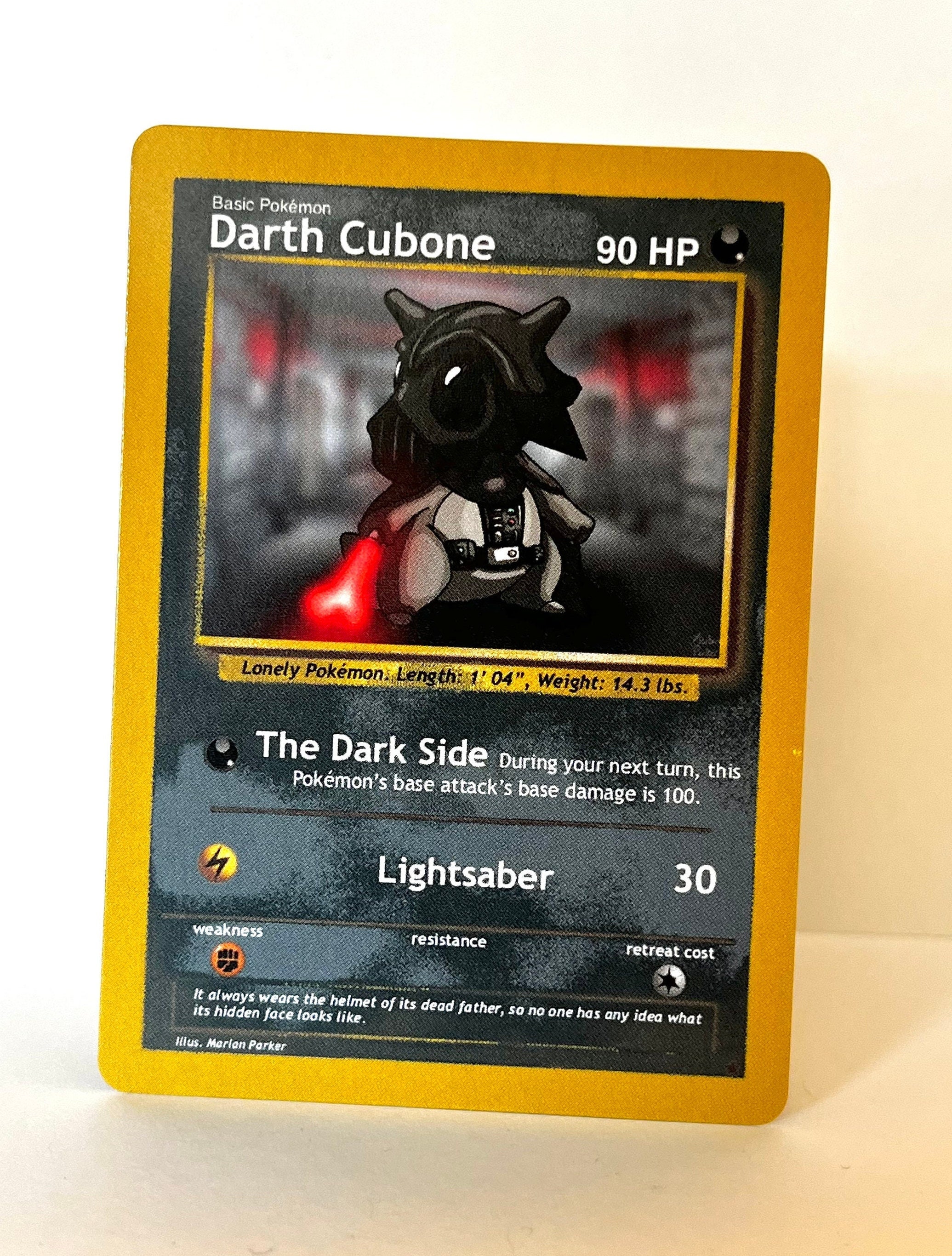 Pokemon Cubone Evolution Card
