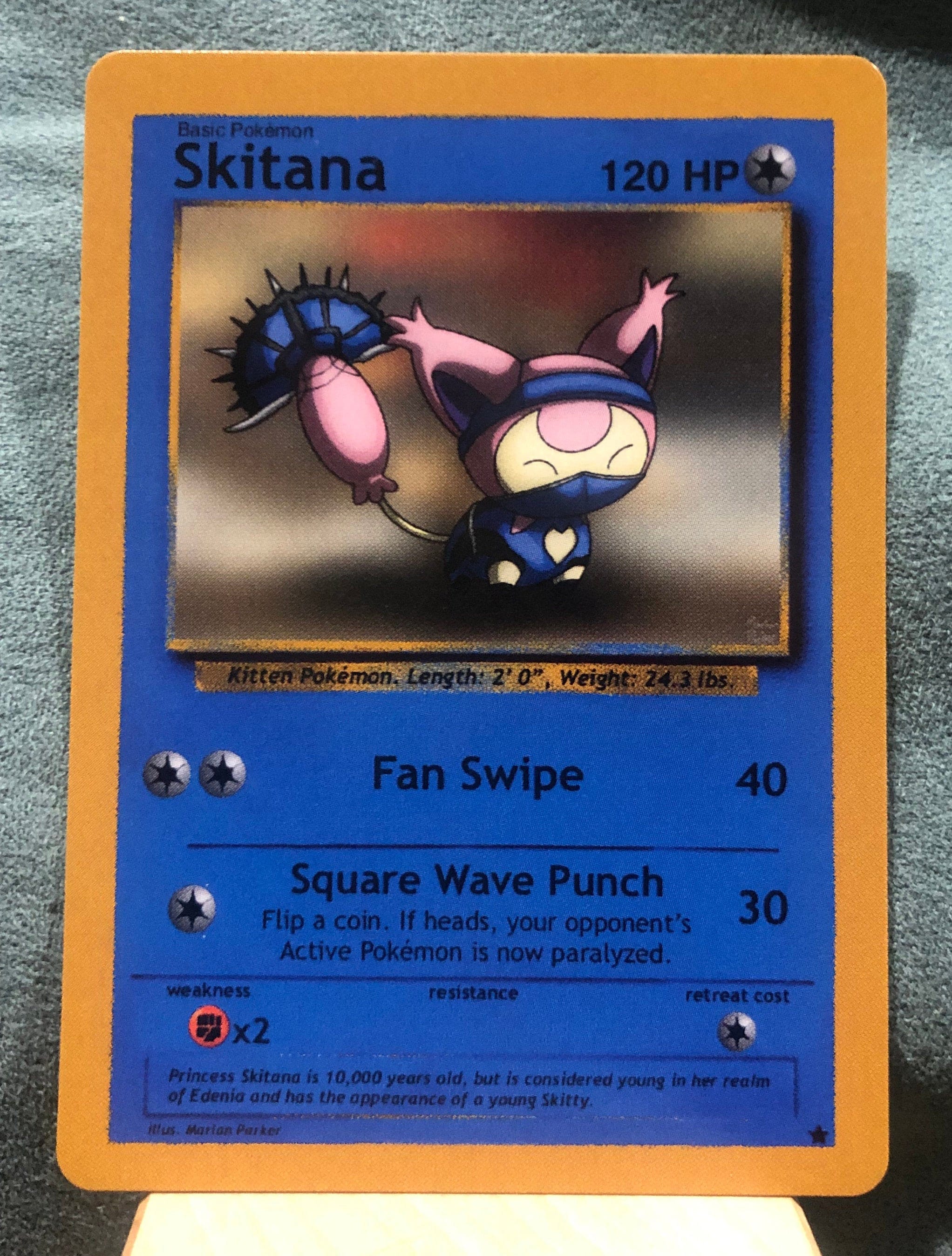 Pokemon Skitty Card