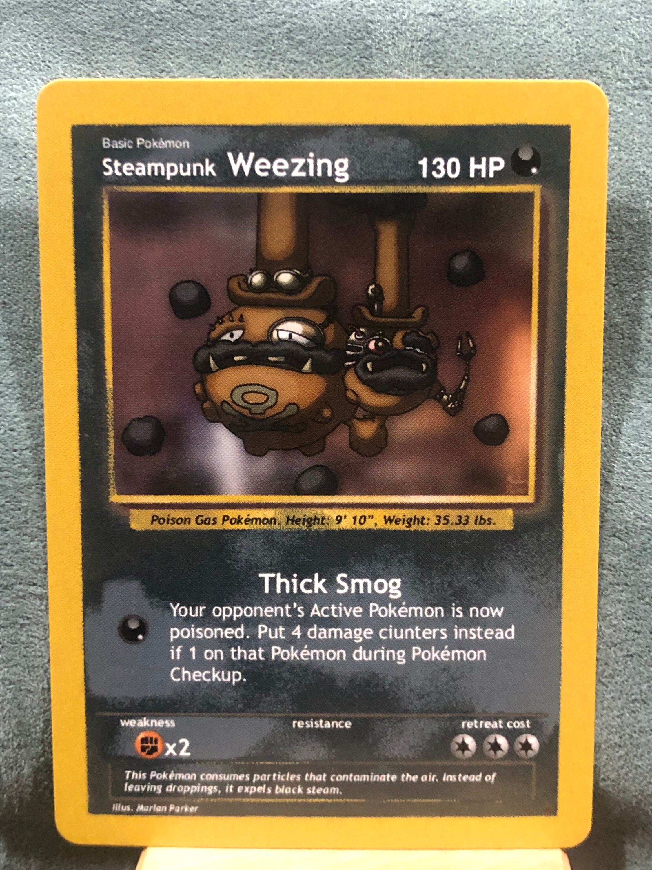 Weezing Pokemon Card