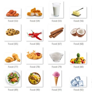 Food Clipart Pack 145 PNG 300 Dpi PNG Transparent Background Images ...