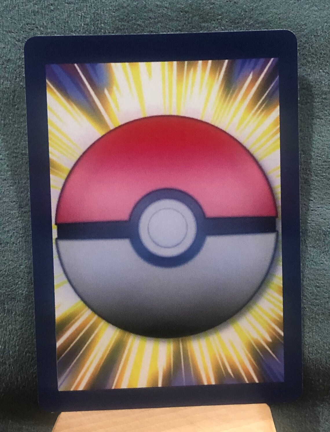 Custom Pokémon Card Football Pikachu scarlet and Gold - Etsy