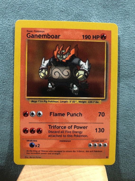 Pokemon Emboar Card