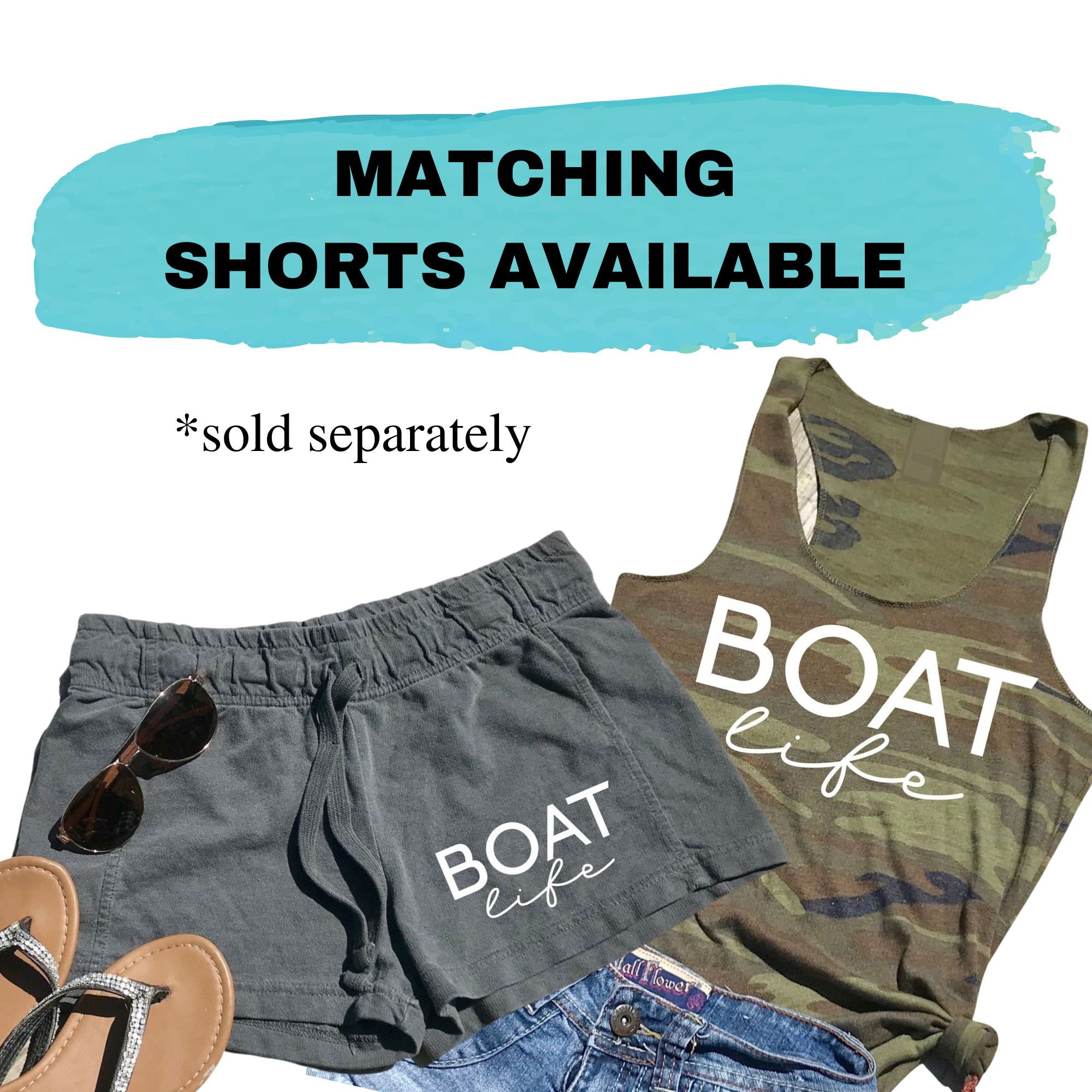 Boat Life Camo Tank Top Boat Tank Top Boat Shirt Camouflage - Etsy