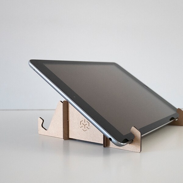 Wooden iPad Stand - Etsy
