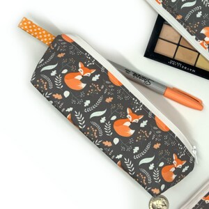 Fox Makeup Bag Fox Print Travel Bag Fox Lover Gift Cute Fox - Etsy